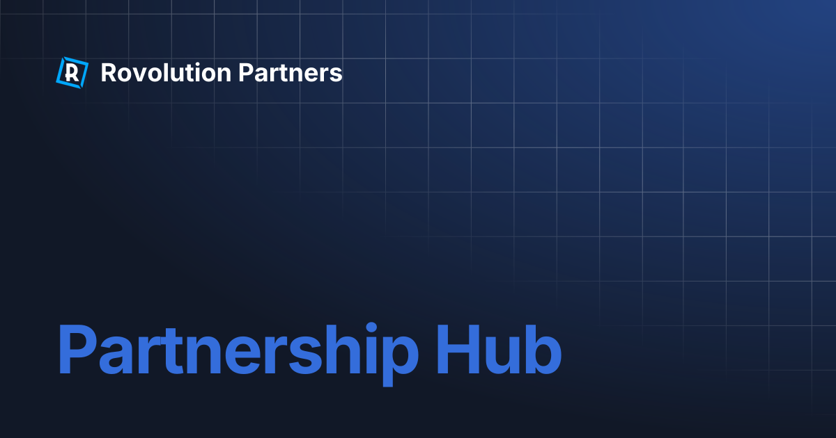 Partnership Hub | Rovolution Partners